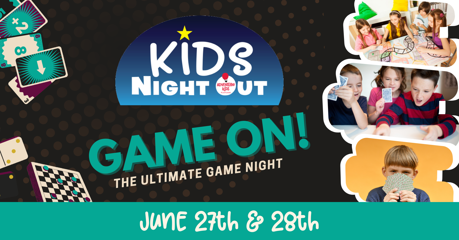 Kids Night Out: Ultimate Game Night | Kids Out and About Ft. Worth
